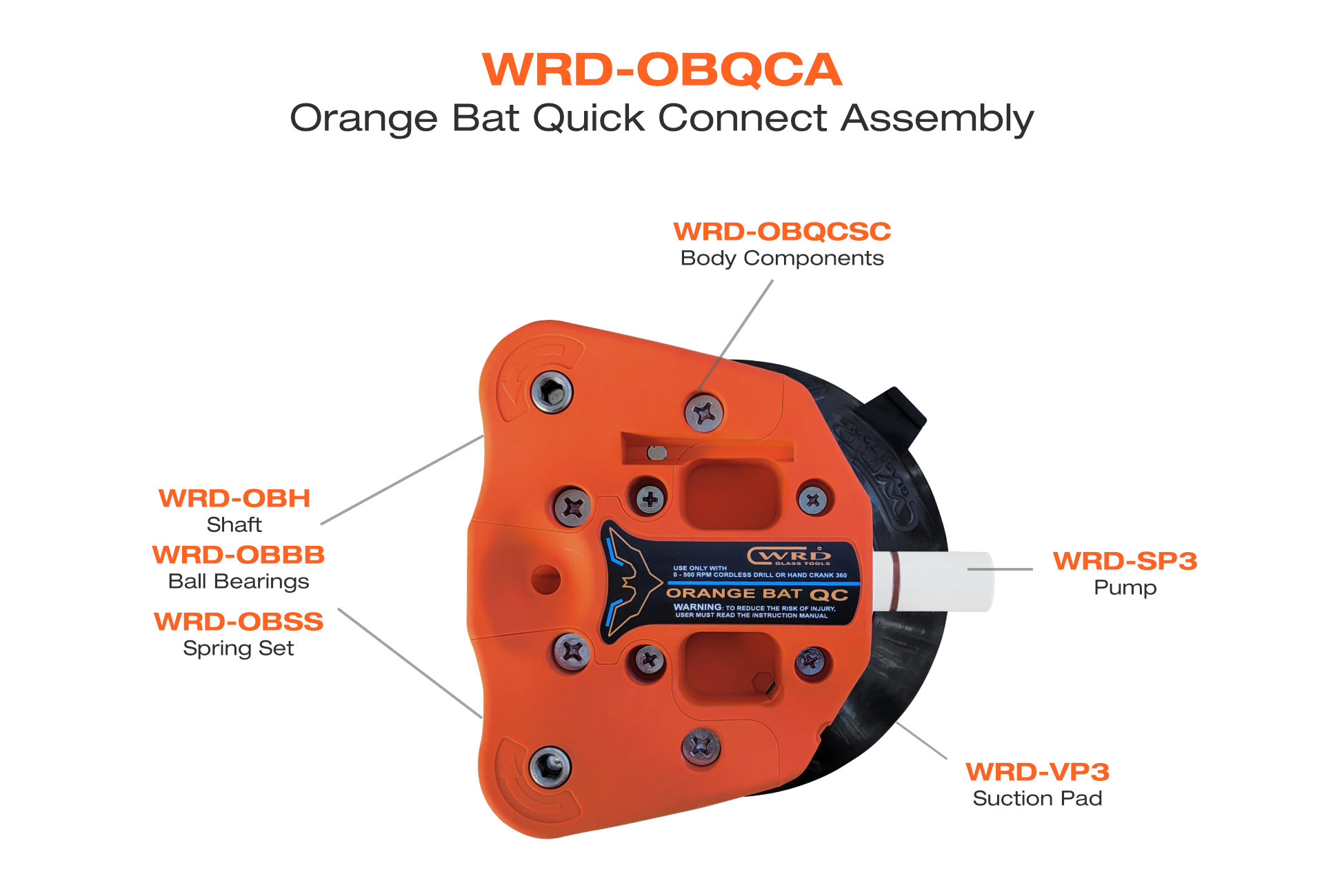Orange Bat QC Assembly | GRT Tools